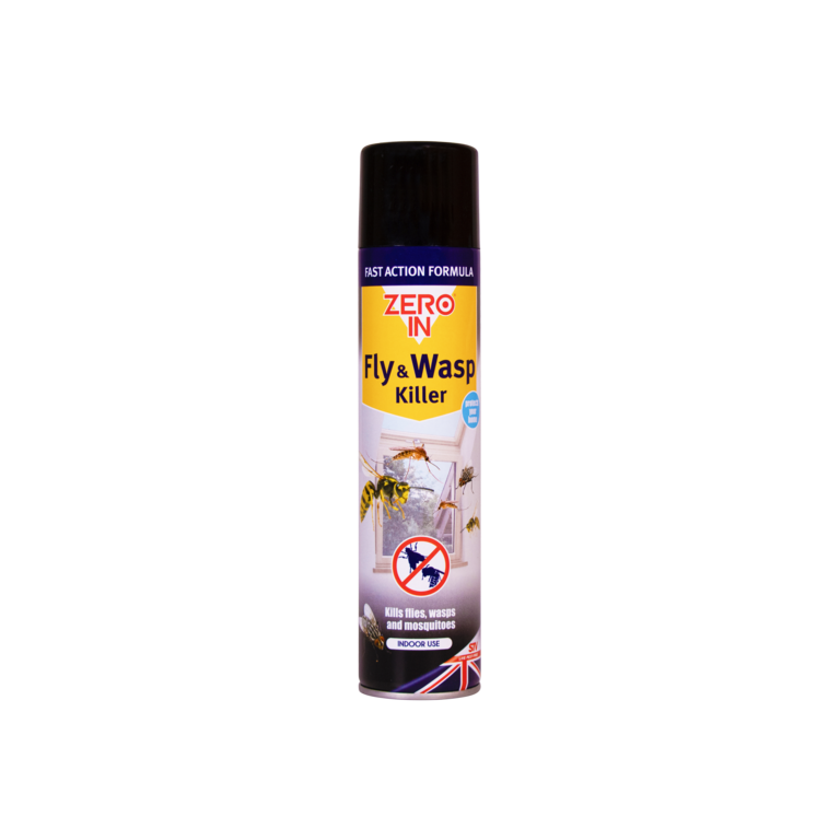 Zero In Fly & Wasp Killer 300ml Aerosol – Mixles Home & Garden