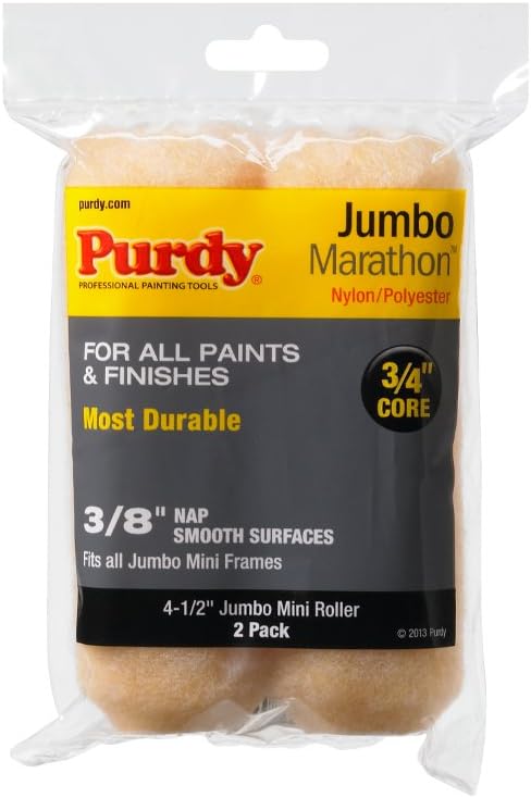 Purdy Marathon Jumbo 4.5" Mini Roller Sleeves 2 PACK – Mixles Home & Garden