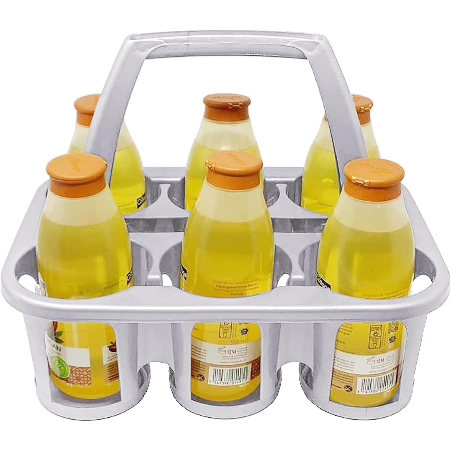 Plastic Milk Bottle Holder - Milkshake Carrier - Glass Collecting Crat ...