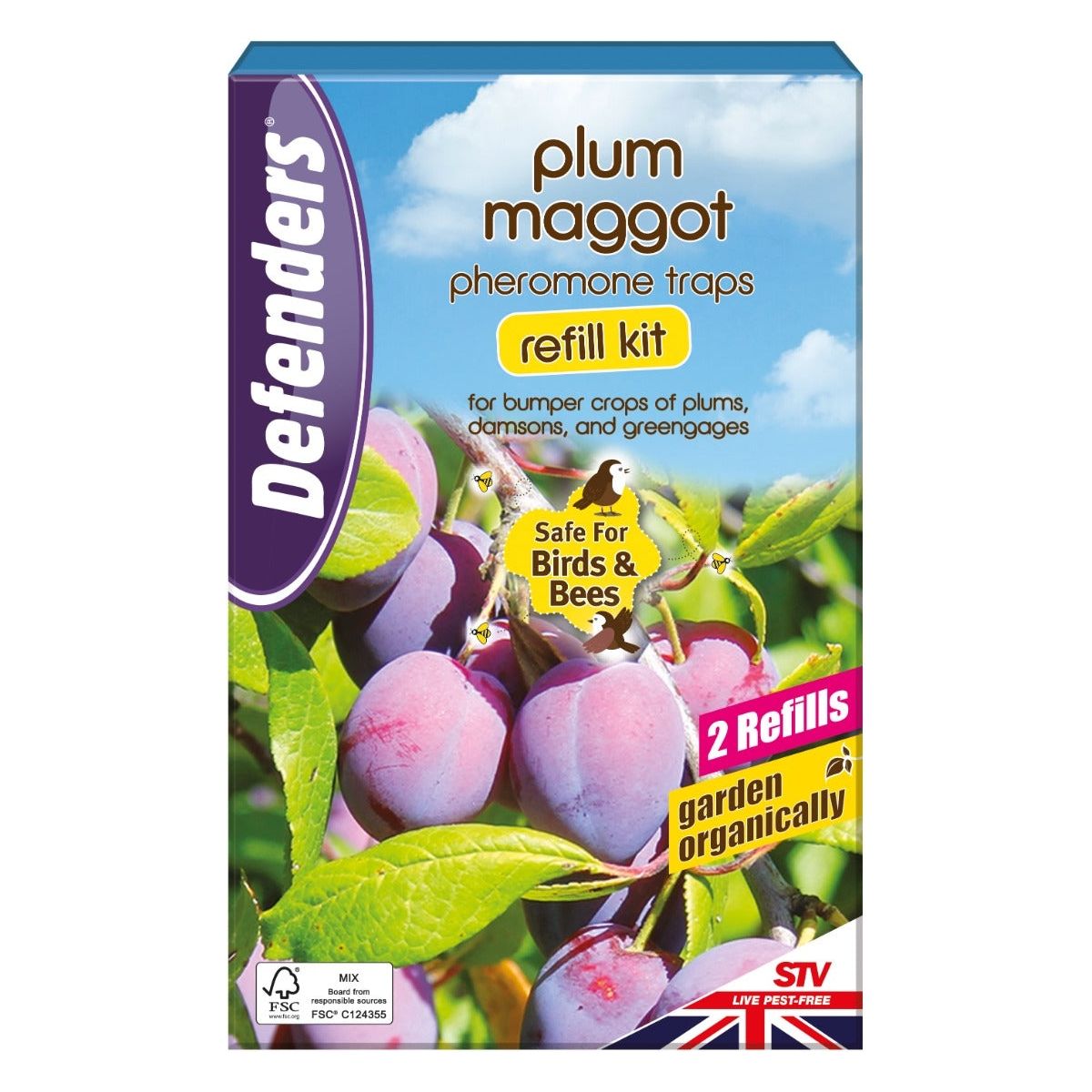 Defenders Plum Maggot Pheromone Traps Refill Kit – Mixles Home & Garden